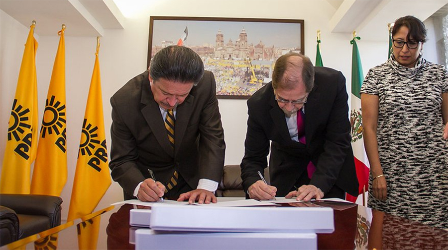 Agustin Basave es el nuevo presidente del PRD - LA BRECHA