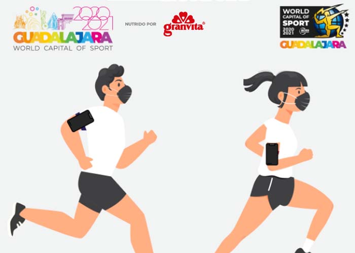 Invitan al Medio Maratón Virtual de Guadalajara - LA BRECHA