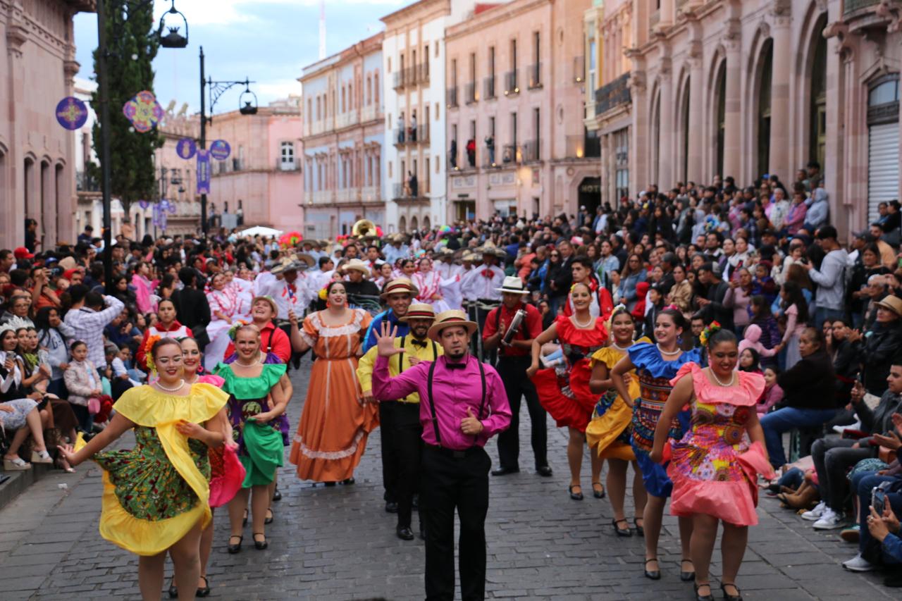Zacatecas Inaugura el 28 Festival del Folclor Internacional
